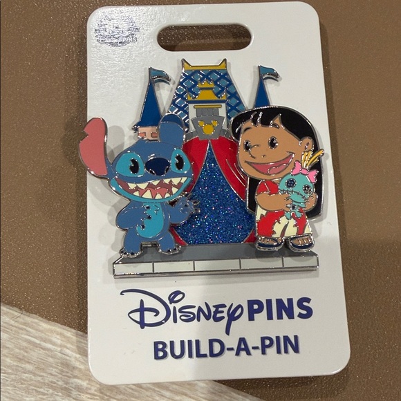Disney | Accessories | Disney Pins Buildapin With Blue And Red Stitch ...